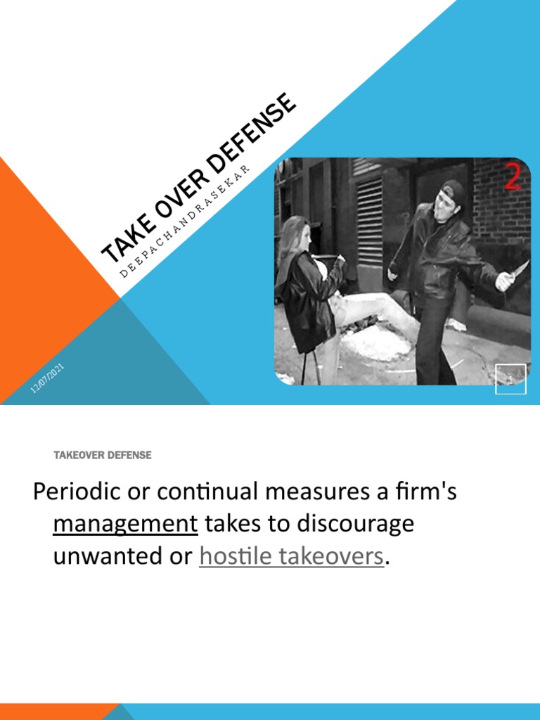 Takeover Defense Strategies Explained | PDF | Takeover | Corporations