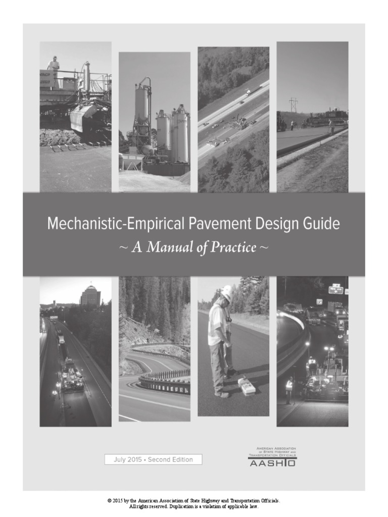 MEPDG-2 TableOfContents | PDF | Road Surface | Materials