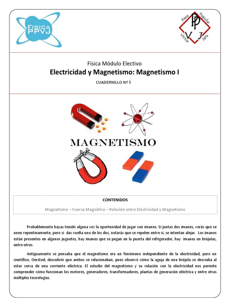 05 - Magnetismo I | Imán | Magnetismo
