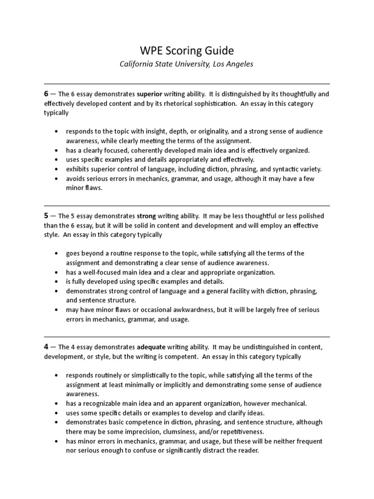 WPR Score | PDF | Essays | Syntax