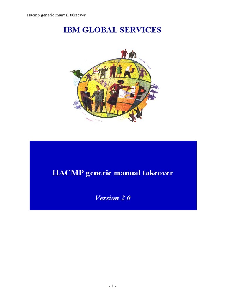 Ibm Global Services: HACMP Generic Manual Takeover | PDF | Ip Address ...