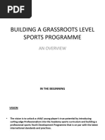 Sports Development Plan EXAMPLE TEMPLATE PDF | PDF | Business