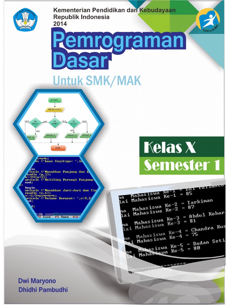 Pemrograman Dasar SMK Kelas X Sem 1 | PDF