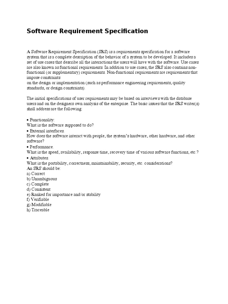 SRS of Attendance Management | PDF | Databases | Specification (Technical Standard)