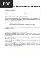 Cook Evaluation Form Template | PDF | Employment | Cognitive Science