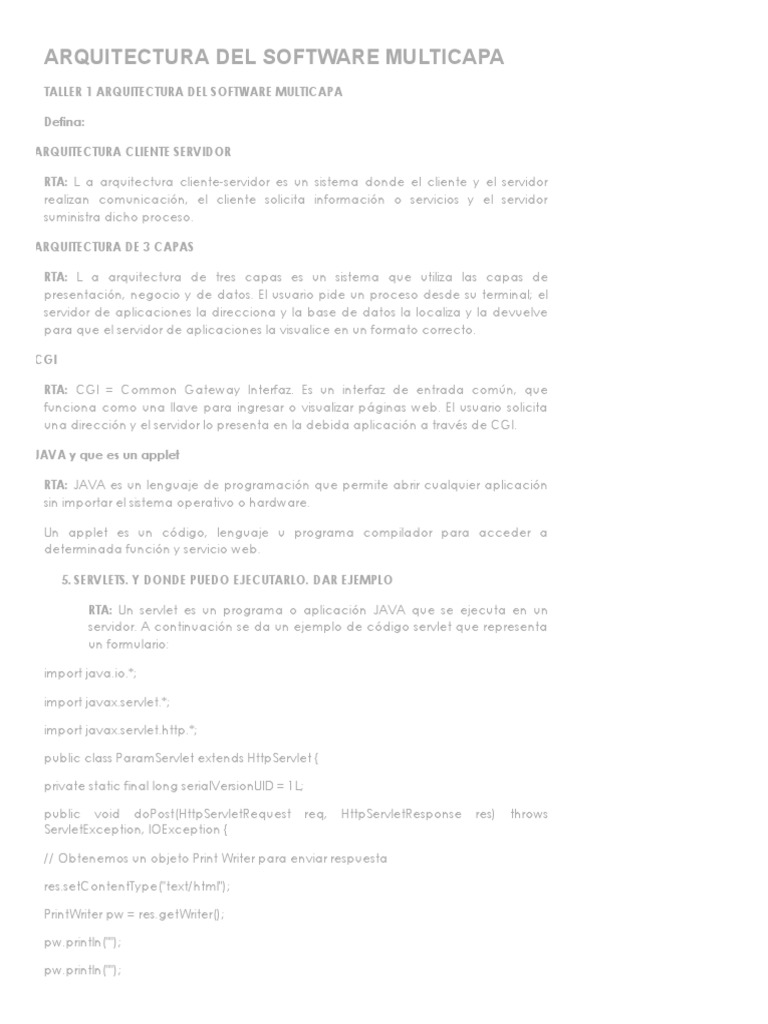 Arquitectura-multicapas-Informat - Arquitectura Del Software Multicapa | Descargar gratis PDF ...