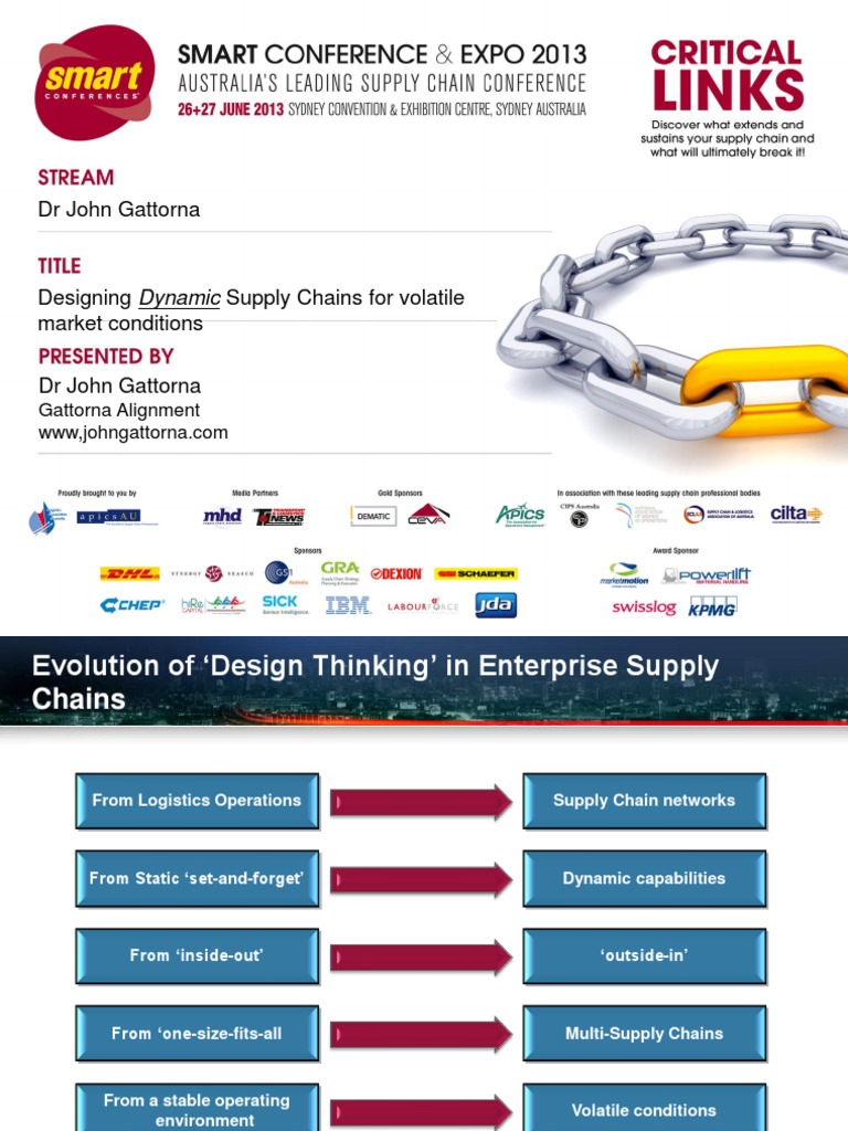 John Gattorna Supply Chain | PDF | Strategic Management | Supply Chain