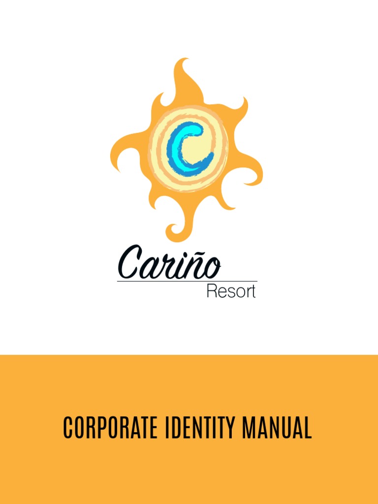 Cariño: Corporate Identity Manual | PDF | Logos | Graphic Design