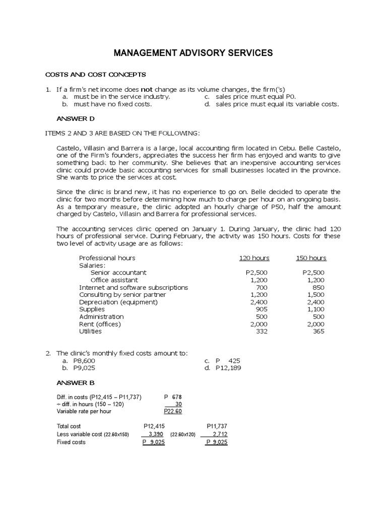 Mas | PDF | Cost Of Goods Sold | Business Economics