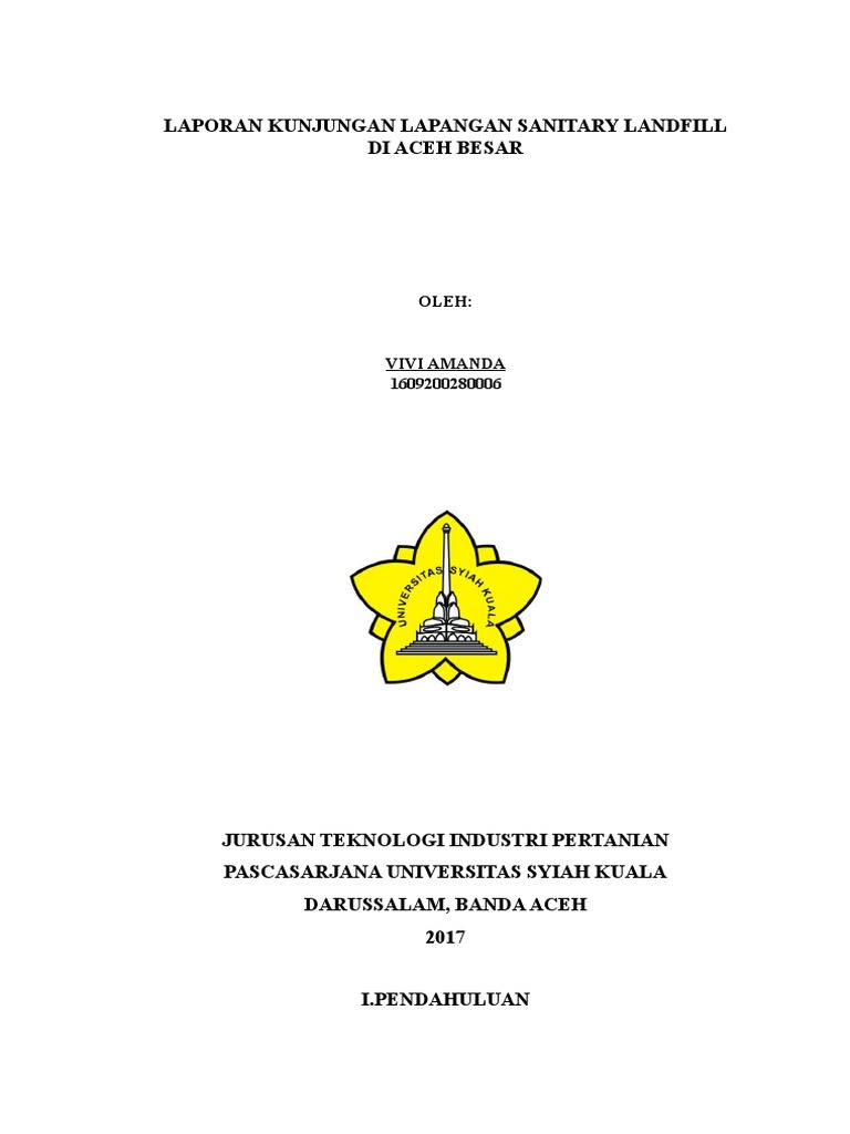 Laporan Kunjungan TPA Siip | PDF