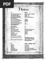 Warcraft III Shortcut Guide | PDF | System Software | Input/Output