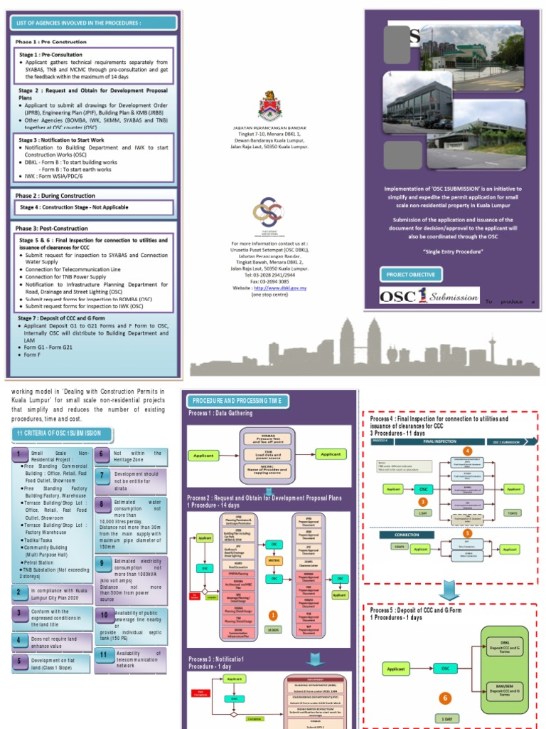 OSC Procedure For Submission in Malaysia | PDF | Energy And Resource ...