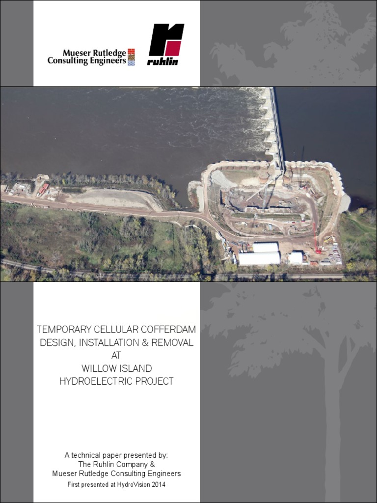 Cellular Cofferdam Design at Willow Island | PDF | Deep Foundation ...