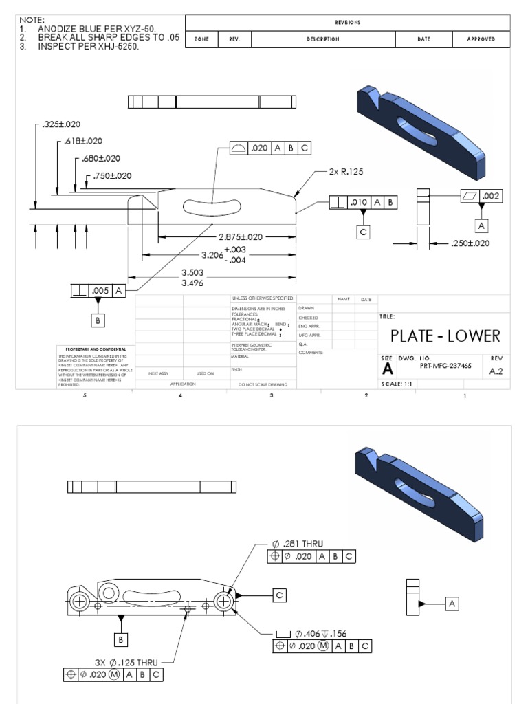 Lower Plate - A2 PDF | PDF
