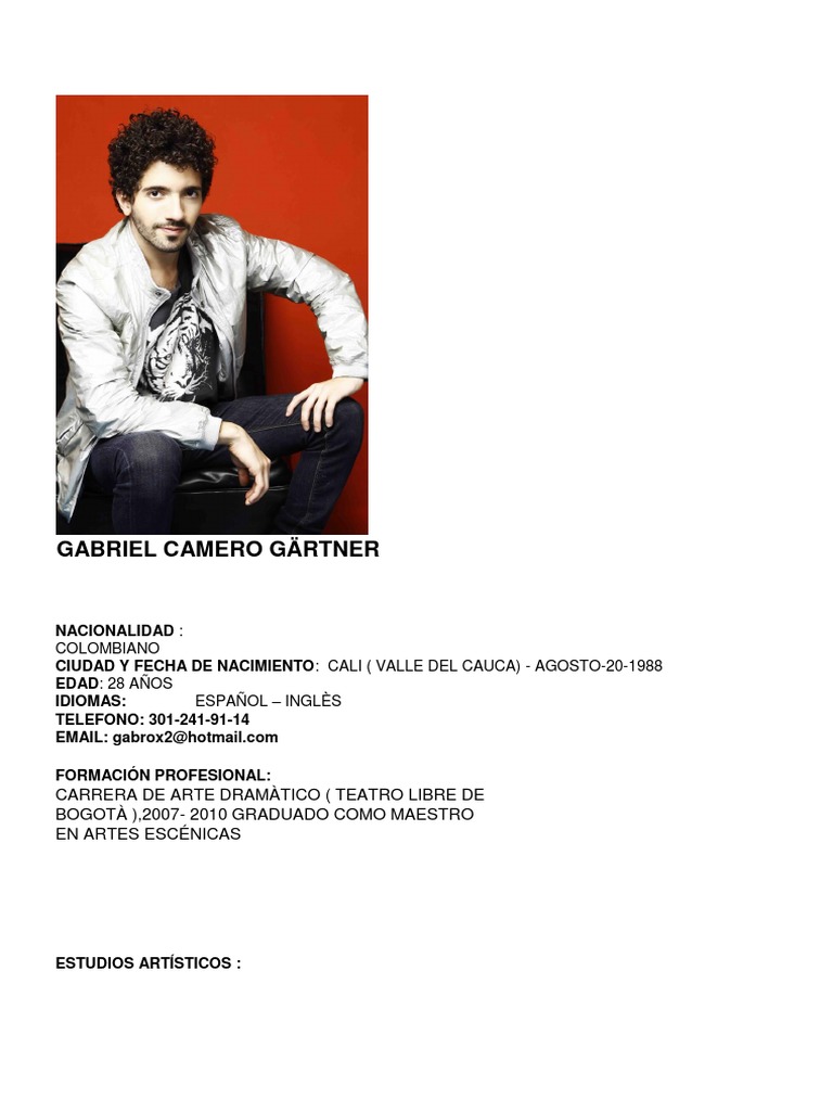 Gabriel Camero | PDF | Ocio