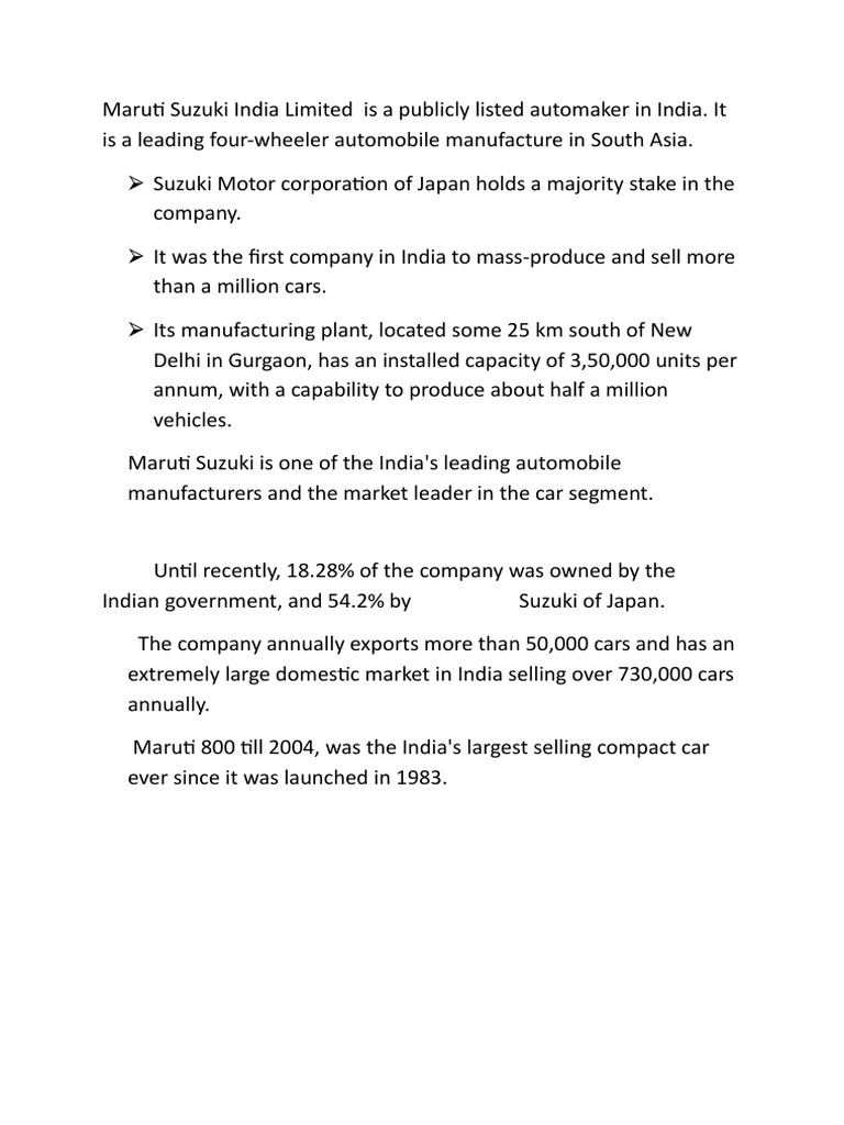 Ppm Report | Car | Automotive Industry