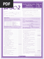 BASC-3 Rating Scales Report Sample With EDQs | PDF | Mental Disorder ...