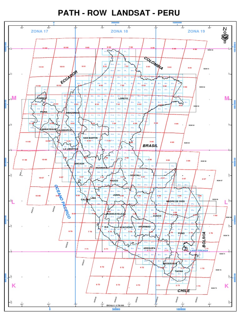 Path y Row Landsat en Perú | PDF | Asociación de Futbol | Asociación de ...