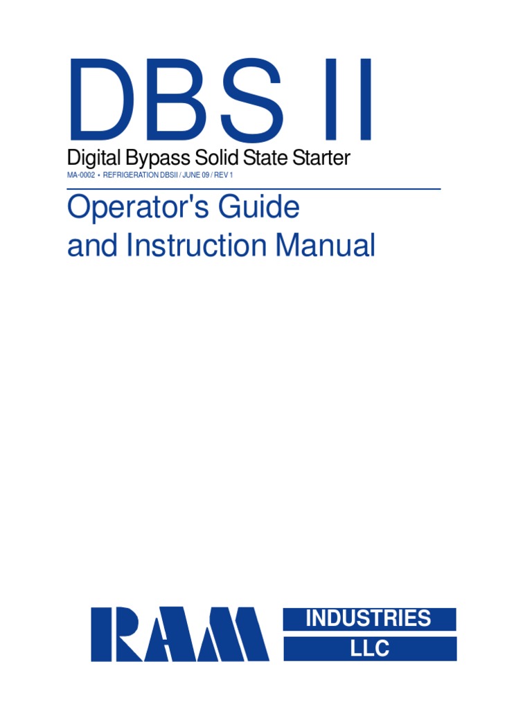 Manual Ram-400339-Af PDF | PDF | Electric Motor | Electrical Wiring