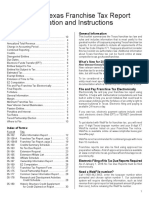 Texas Form 05-158 Instructions 2024 | PDF | Revenue | Taxpayer