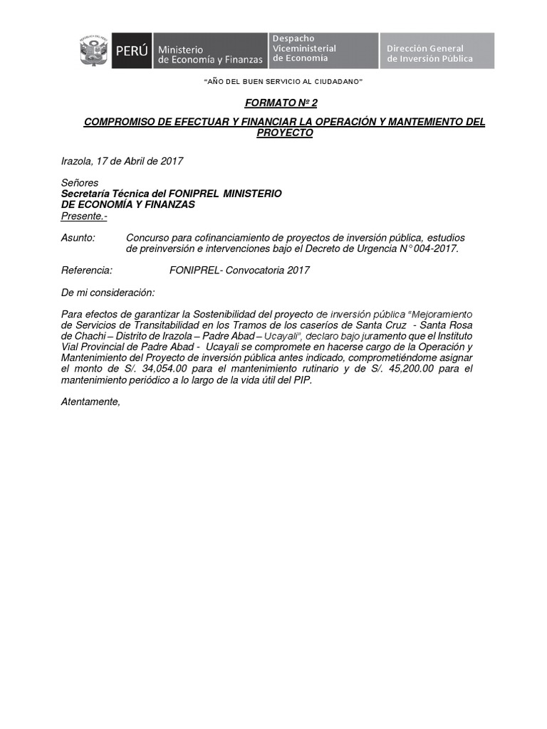 Formato Chachi | PDF