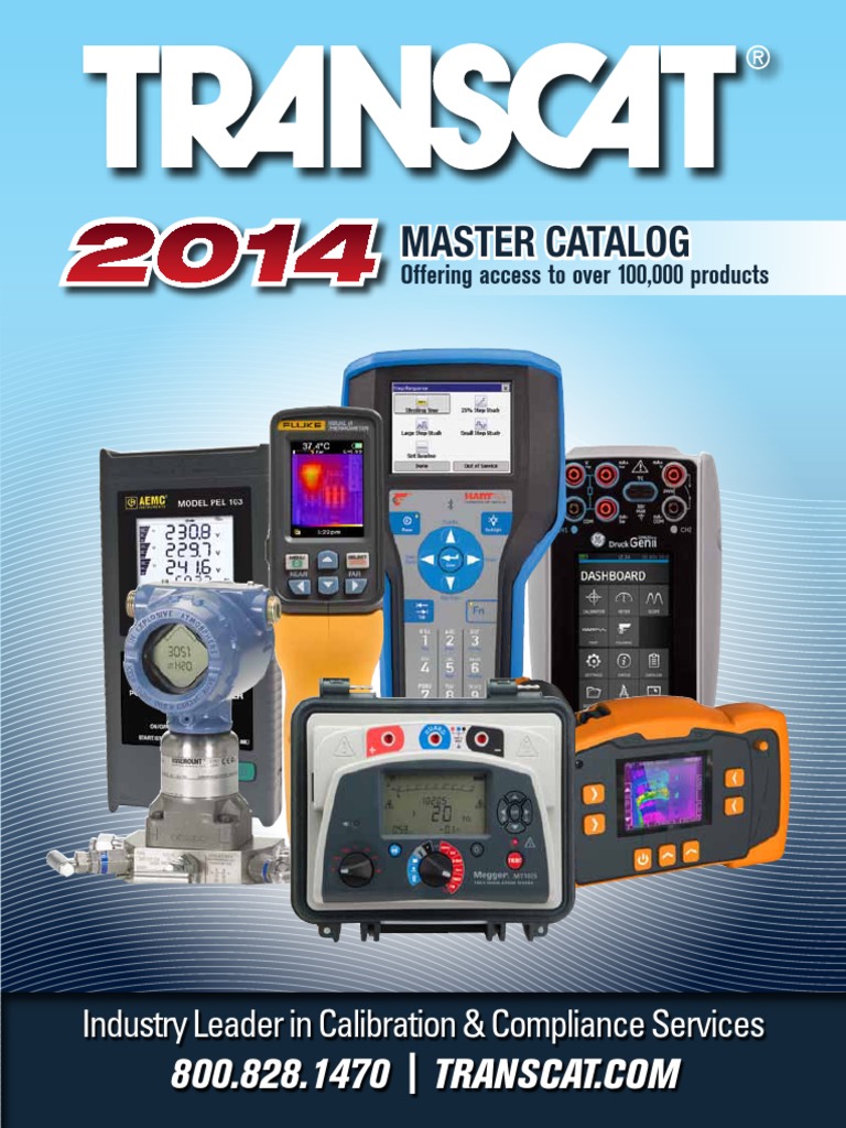 Transcat 2014-Ecat | PDF | Thermography | Calibration