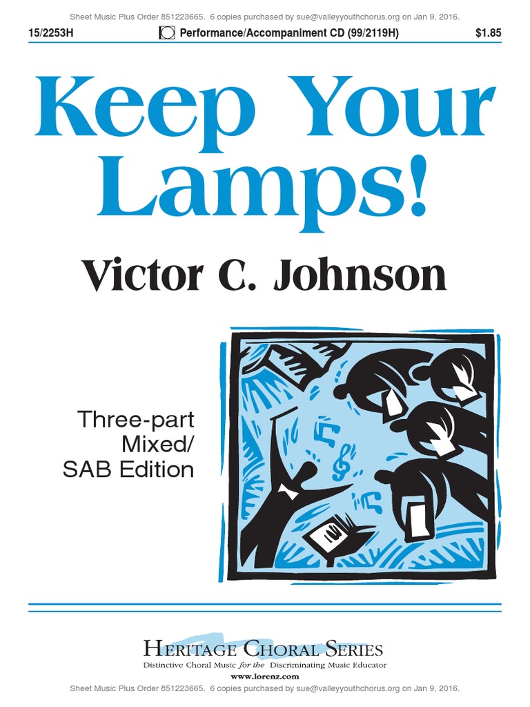 Keep Your Lamps PDF | PDF | Popular Music | Mass Media