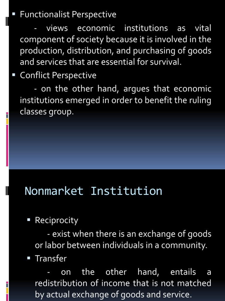 Presentation 1 | PDF | Redistribution Of Income And Wealth | Market ...