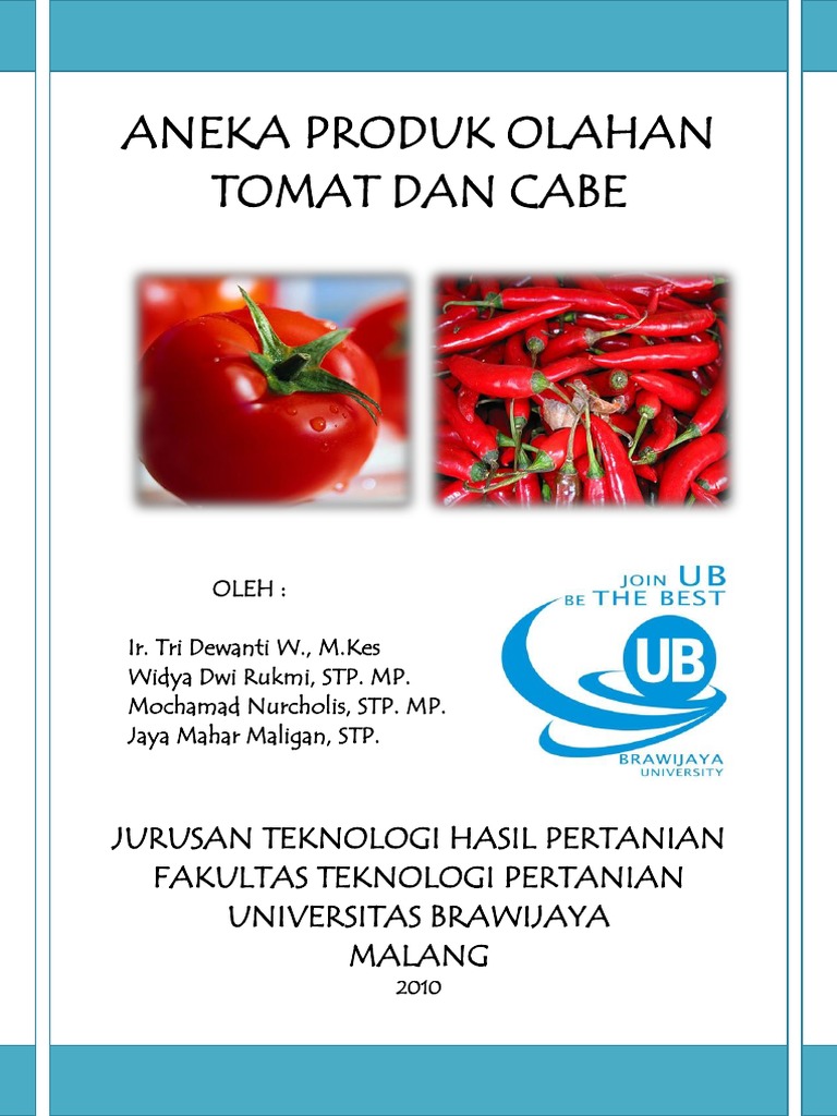 Modul Produk Olahan Tomat PDF | PDF
