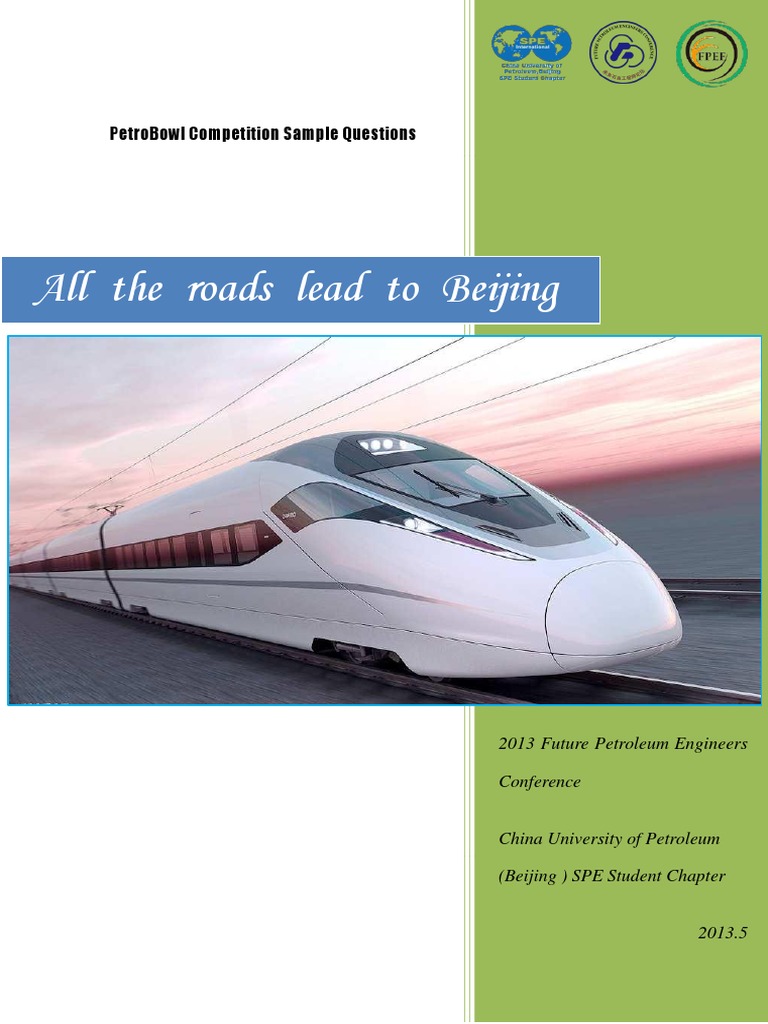 FPEC PetroBowl Competition SampleQuestions 2013 5 PDF | PDF