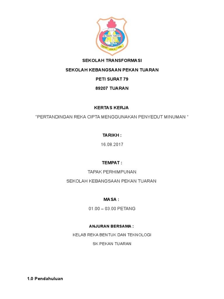 Kertas Kerja Rbt Pdf