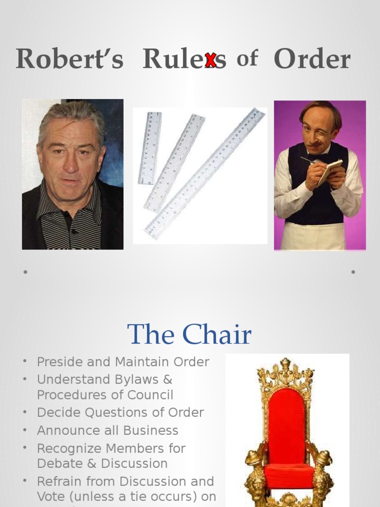 Roberts Rules of Order | PDF | Quorum | Committee
