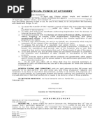 SPA To Process Business Permit With The BIR | PDF | Power Of Attorney ...