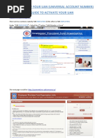 The PF UAN Portal (User Manual) | PDF | Computer Access Control | Information Technology Management
