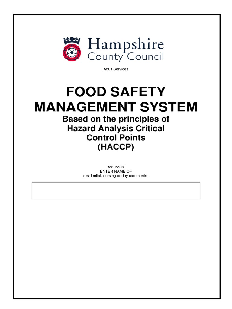 Food Safety Management System | Food Safety | Hygiene | Free 30-day ...