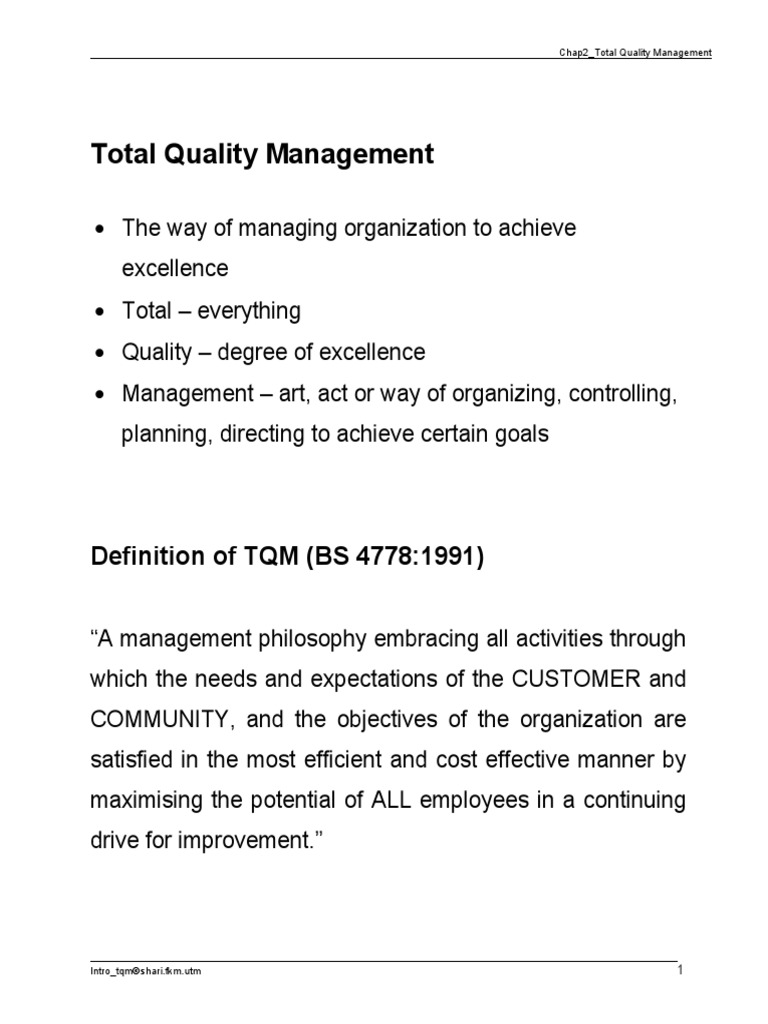 qc02 Total Quality Management PDF