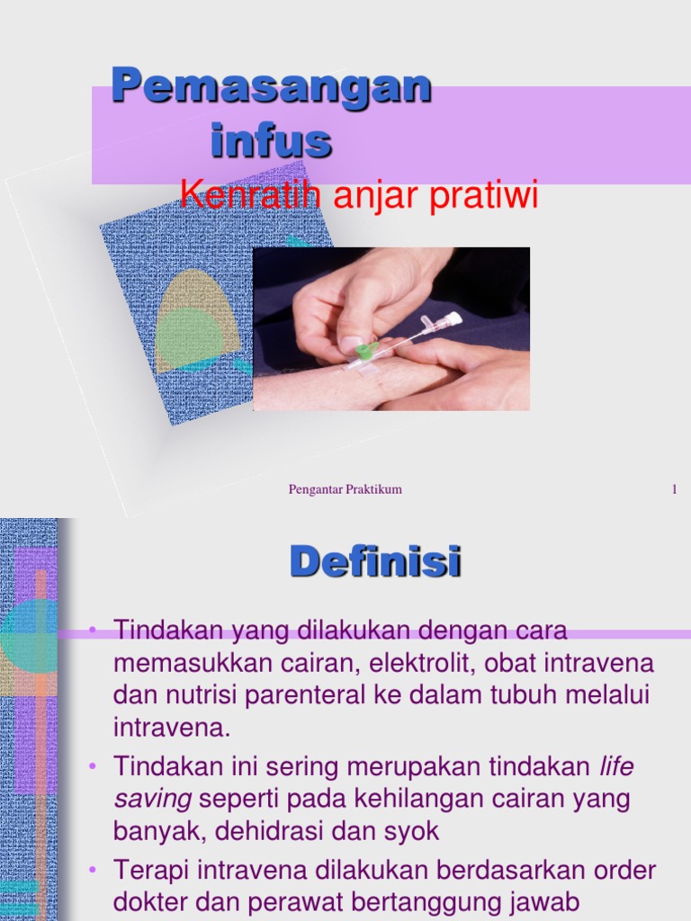 Terapi Intravena PPT | PDF
