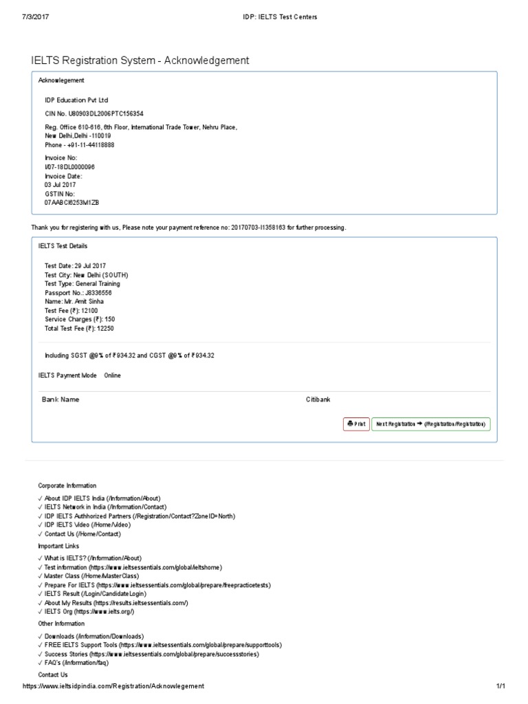 Idp - Ielts Test Centers | PDF | Standardized Tests