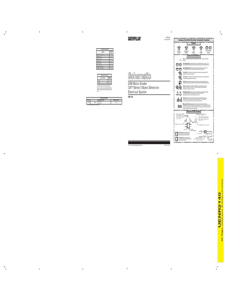 Motor Grader - Motoniveladora 24M Plano Electrico 2016 SIS | PDF ...