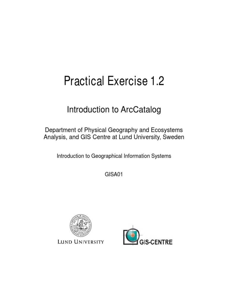 1 2 Introduction To ArcCatalog PDF | PDF | Arc Gis | Computer File