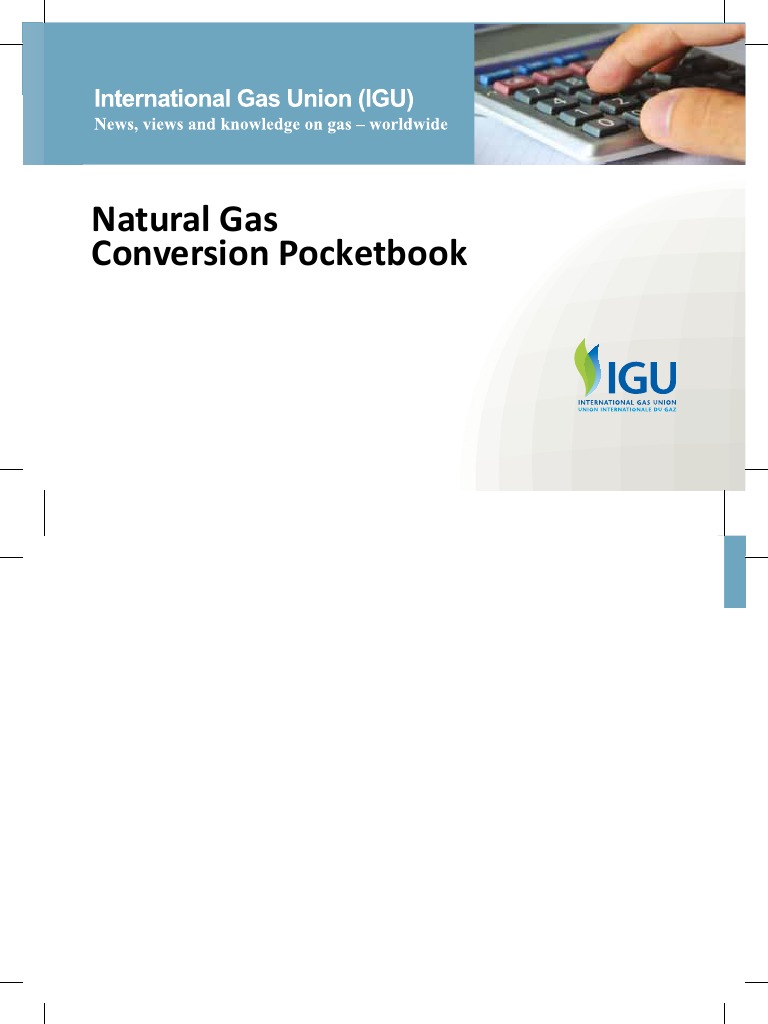 Natural Gas Conversion Pocketbook PDF | PDF