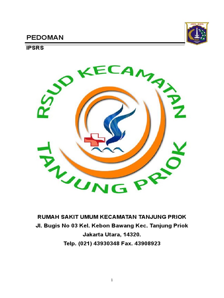 Pedoman Kerja - IPSRS | PDF