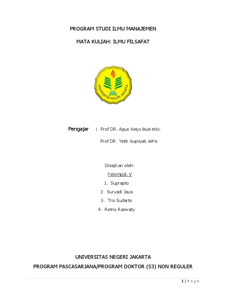 Rongo Warsito Kelopmpok 5 | PDF