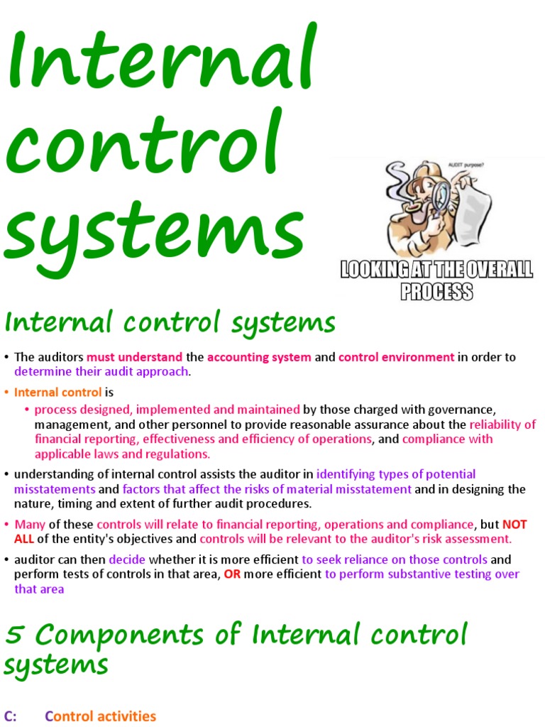 BBFD 2014 LEC 14 - Internal Control Systems | PDF | Internal Control | Business