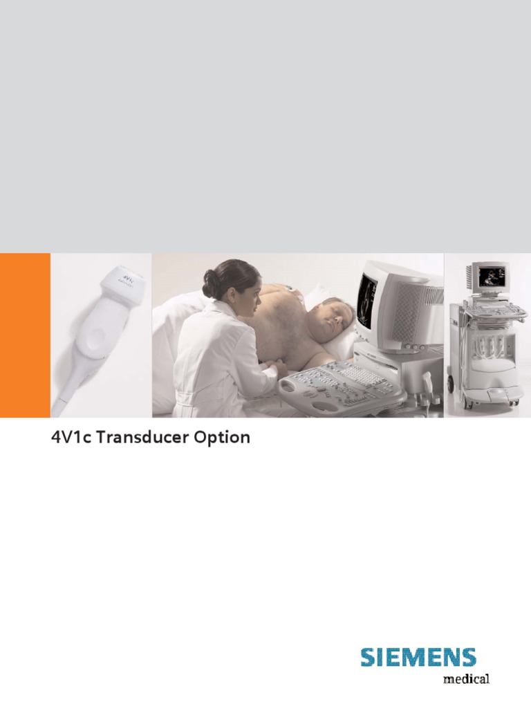 Transducer 4V1c | PDF | Medical Ultrasound | Optics