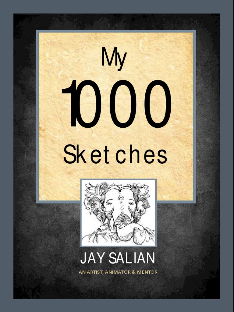 'My 1000 Sketches' - Jay Salian | PDF | Conservation And Restoration | Decorative Arts