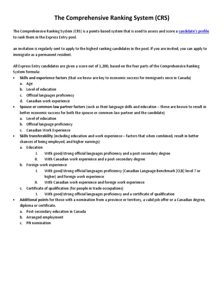 03 Comprehensive Ranking System | PDF | International English Language ...