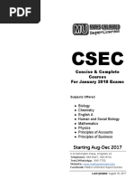 CXC CSEC English A Exam - Paper 2 Exam Topic: Summary Writing | PDF ...