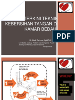 WHO Surgical Hand Scrubbing Technique | PDF | Hand | Limbs (Anatomy)