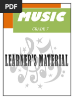 Lesson Plan in MAPEH VII | PDF | Musical Instruments | Lesson Plan